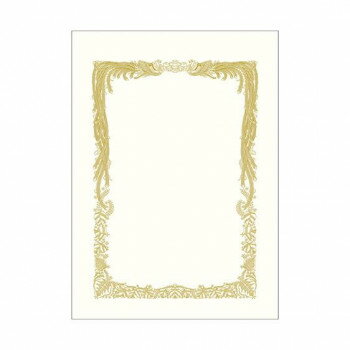 ※パッケージ、デザイン等は予告なく変更される場合があります。※画像はイメージです。商品タイトルと一致しない場合があります。鳳凰の美しい輝きを発色の良い金インク印刷で表現した賞状です。オフセット印刷や手書きに対応しています。温かみのある生成り...