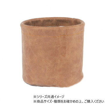※パッケージ、デザイン等は予告なく変更される場合があります。※画像はイメージです。商品タイトルと一致しない場合があります。MHレザーポットのフラワーバスケットです。サイズΦ13×H12cm個装サイズ：20×20×20cm重量個装重量：500...