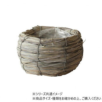 ※パッケージ、デザイン等は予告なく変更される場合があります。※画像はイメージです。商品タイトルと一致しない場合があります。MH浅丸クールのフラワーバスケットです。サイズΦ15×H9cm、口径:Φ12cm個装サイズ：20×20×9cm重量個装...