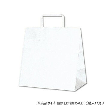 ※パッケージ、デザイン等は予告なく変更される場合があります。※画像はイメージです。商品タイトルと一致しない場合があります。もっとも汎用性の高い、プレーンな白無地の手提げ袋です。未使用時には紐が飛び出ていないため、在庫スペースにやさしい平紐タ...