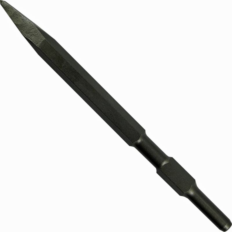 軽量ハンマードリルでのはつり作業磨耗が少なく、長時間の使用にも無理なく対応 耐久性に優れた刃先により、常にパワフルな破砕力を確保全長260mm SDSシャンク径10mm