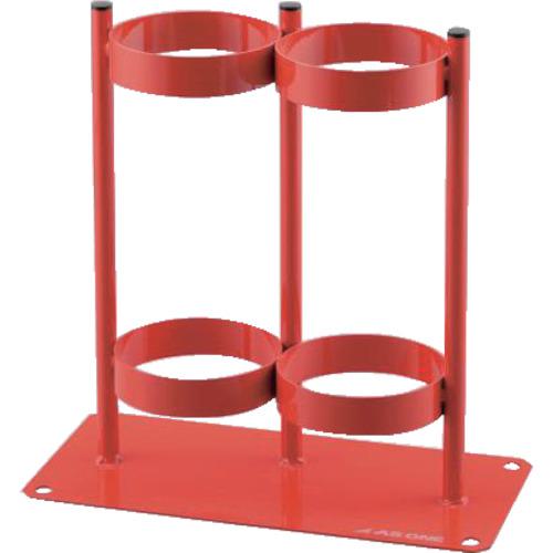 《メーカー》アズワン（株）《品番》1-2984-04《特長》●ボンベをスチールパイプでしっかり固定します。●転倒防止チェーンを設け安全性を高め、アンカーで地面に固定することもできます。《用途》《仕様》●型番:500L細型W●土台穴径(mm)...