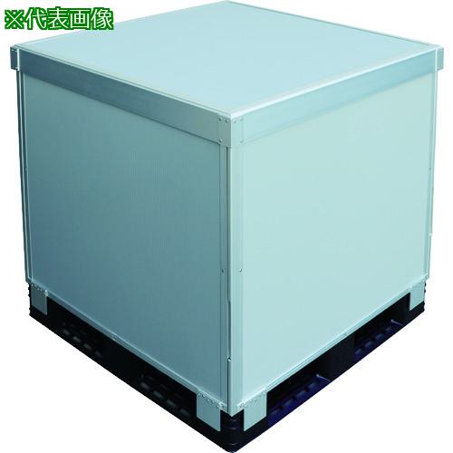 《メーカー》トラスコ中山（株）《品番》SCP4-11100《特長》●パネルが軽量なので1人でも簡単に組立てできます。（組立時間約1分）●今まで2段積みが難しかった貨物も、対応可能です。●アルミ枠なので、錆びることなく、クリーンな環境で使用可...