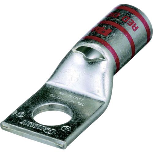 《メーカー》パンドウイットコーポレーション《品番》LCA350-58-X《特長》●1穴の銅製圧縮端子です。●接続確認用の検査窓があります。●錫めっきです。《用途》《仕様》●銅製圧縮端子:1穴●電線サイズ:350kcmil●取付穴サイズ(mm...