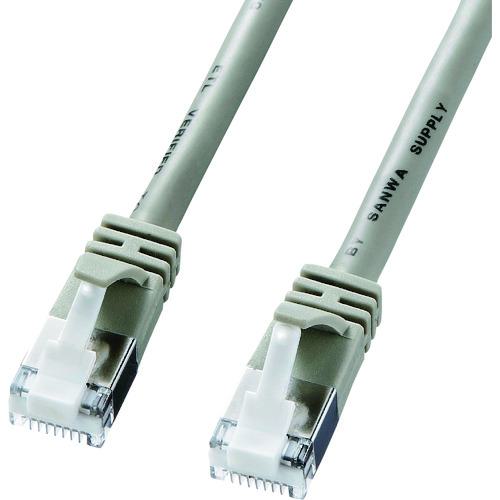 《メーカー》サンワサプライ（株）《品番》KB-STPTS-10《特長》●ノイズに強いシールドタイプ、ツメの折れないコネクタ採用のCAT5eSTPLANケーブルです。●曲げても折れないナイロン製ツメと弾力性に優れたPVC製ツメ折れ防止カバー、...