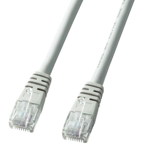 《メーカー》サンワサプライ（株）《品番》KB-T5Y-30N《特長》●柔らかく、取り回しが楽な「より線」使用の高品質エンハンスドカテゴリ5LANケーブルです。《用途》《仕様》●色:ライトグレー●ケーブル色:ライトグレー●長さ(m):30《仕...