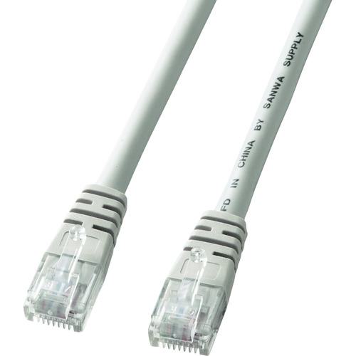 《メーカー》サンワサプライ（株）《品番》KB-T5Y-20CN《特長》●柔らかく、取り回しが楽な「より線」使用の高品質エンハンスドカテゴリ5LANケーブルです。《用途》《仕様》●色:ライトグレー●ケーブル色:ライトグレー●長さ(m):20《...