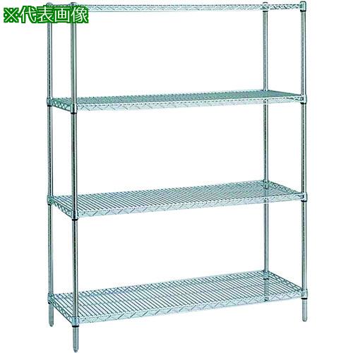 《メーカー》エレクター（株）《品番》SS910 P1390W-4《特長》●さらに高品質に、よりクリーンに、ワイヤーシェルフの定番です。●棚板を抗菌アクリル樹脂コーティングし、耐食性に優れ、クリーンな環境にも使用できます。《用途》《仕様》●間...