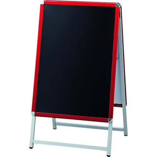 《メーカー》（株）光《品番》PSTD-117《特長》●ボード部分はブラックボード用マーカーで書き消し自由、マグネットも使用できます。●A1用ポスターパネルとしても利用できます。《用途》●会社、展示会、店頭での掲示、案内に。《仕様》●枠色:レ...