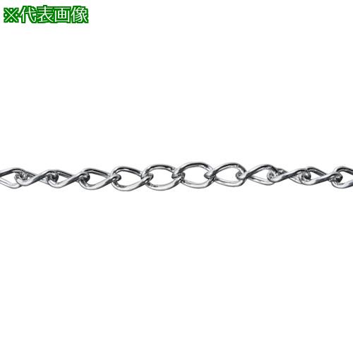 《メーカー》トラスコ中山（株）《品番》TIM126-2M《特長》●チェーンのリンクを90°ひねったタイプです。《用途》●パーツとの併用で、転倒防止・連結部品として使用できます。《仕様》●全長(m):2●線径d(mm):2.6●内長P(mm)...