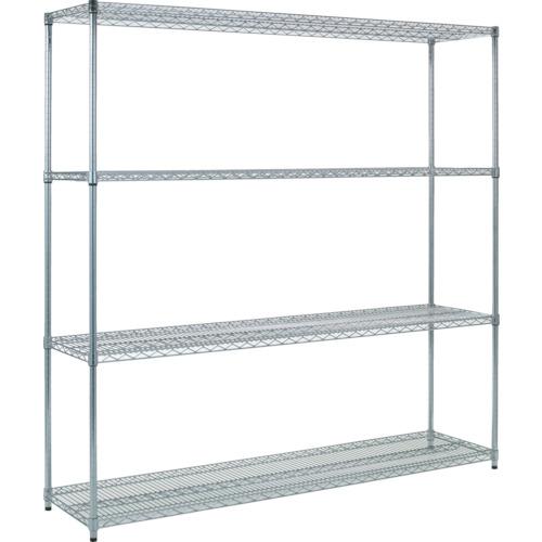 《メーカー》トラスコ中山（株）《品番》TME-6644《特長》●棚板は25mmピッチで位置変更可能です。●アジャスターは+15mmの調整ができるので水平出しも簡単です。●三層メッキ構造で防錆力抜群です。《用途》●各種倉庫や工場での保管・管理...