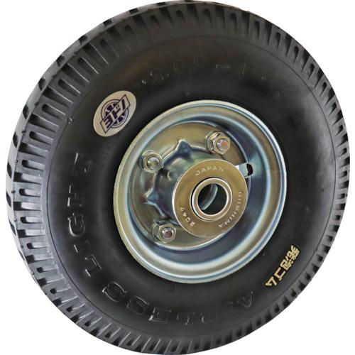 《メーカー》（株）ヨドノ《品番》HAL300-4-4P《特長》●ノーパンクで空気入タイヤと同じクッションです。●弾力性のある発泡ゴムの一体成形で、内部は膨張率の大きい柔らかい発泡ゴムです。●トレッド部は膨張率のないゴムで気泡膨張の影響を受け...