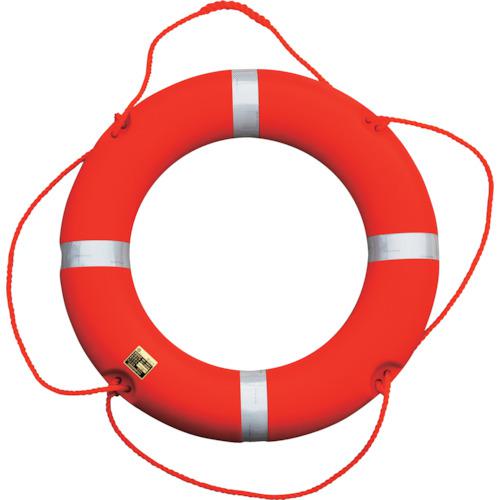 《メーカー》（株）グリーンクロス《品番》6300004780《特長》●国土交通省型式承認品です。外部は、発泡ポリエチレン成形品で、内部にウレタン発泡材を注入した、硬いタイプの浮環です。《用途》●大型船舶用の救命浮輪です。《仕様》●色:オレン...