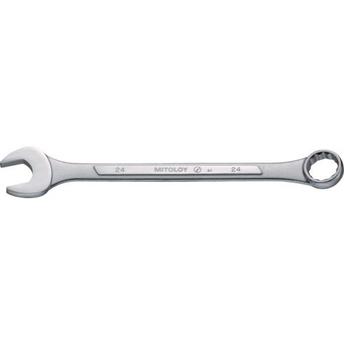 《メーカー》水戸工機（株）《品番》CW-24《特長》●JISマーク表示品です。（20、25、28mmは除く）●抜群の耐久性です。《用途》●作業におけるボルト・ナットの締め・ゆるめ用です。《仕様》●二面幅寸法(mm):24●全長(mm):32...