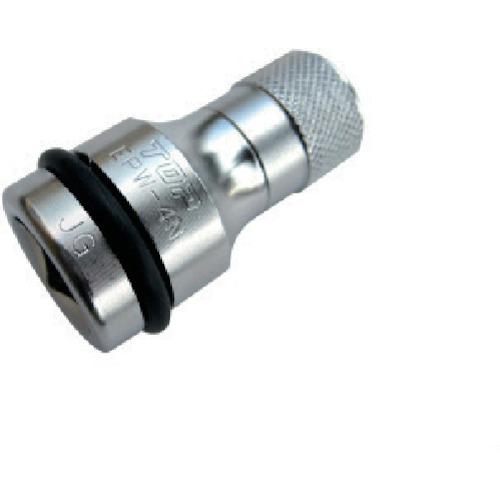 《メーカー》トップ工業（株）《品番》EPW-4N《特長》●ワンタッチ着脱で簡単ビット交換可能です。●インパクトレンチに取り付け、6.35mmシャンクの各種・各サイズのソケットやドライバービットが使用できます。●使える工具の種類が格段に増えま...