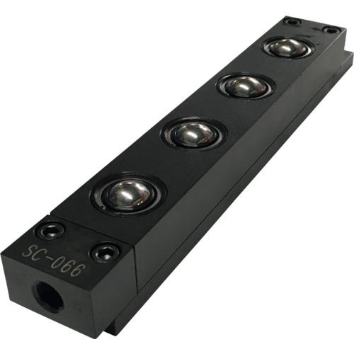 《メーカー》（株）フリーベアコーポレーション《品番》AFU-3836-4《特長》●圧縮エアーを供給することにより各ピストンに内蔵されたフリーベアが一斉に上昇します。●設置の際に角溝加工を施すことにより、治具、金型、ワークの搬送・位置決めが可...