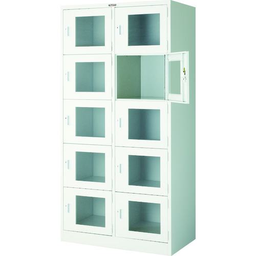 《メーカー》トラスコ中山（株）《品番》WSV10MA《特長》●窓付のため、中の収納物や使用状況が容易に確認できます。《用途》《仕様》●間口(mm):900●奥行(mm):515●高さ(mm):1790●色:ホワイト●1マス有効内寸(mm)間...