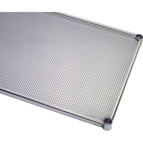 《メーカー》（株）キャニオン《品番》SUSP460-15T《特長》●通気性の良いフラットな面がデリケートな商品にも対応します。●衛生管理を必要とするクリーンな環境に最適なステンレス製です。《用途》●ステンレスパンチングシェルフ用追加棚板。《...