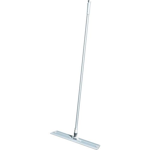 《メーカー》山崎産業（株）《品番》DU663-090U-MB-W《特長》●薄型アルミプレート採用で作業しやすい低重心設計です。●ハンドルロック機構でプレートのふらつきを抑えられます。●作業中にモップがずれにくく、外れにくい面ファスナー採用で...