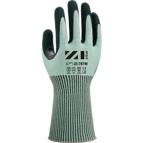 《メーカー》（株）ウィード《品番》ZI-787M_L_1P《特長》●手首部をZI-787より25mm長くしており、手だけでなく手首部分の切創事故リスクを軽減します。●コーティングは、ニトリルゴムにWeed Grip Technology(特...