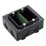 《メーカー》パナソニック　エレクトリックワークス（株）《品番》DM4912B《特長》●2〜5コ用付属のカバーは裏返すと平カバーとしても使用できます。《用途》《仕様》●高さ(mm):44●種類:2コ用●縦(mm):121●横(mm):138●...