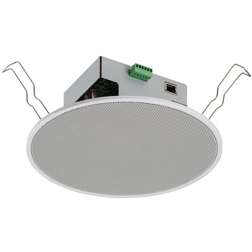 《メーカー》TOA（株）《品番》IP-A1PC238《特長》●パワーアンプや音源データを内蔵し、ネットワークに接続して使用できる天井埋込型スピーカーです。●PoE（IEEE802.3af）によって電源供給できます。●以下の4つの放送モードに...