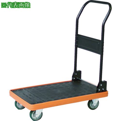 《メーカー》トラスコ中山（株）《品番》MKP-301U《特長》●荷台の全周に緩衝ゴムを巻き、ぶつけても傷を付けにくくしてあります。●緩衝ゴムがテーブル面より約5mm高いためコボレ止めにもなっています。《用途》●荷物の運搬。《仕様》●均等荷重...