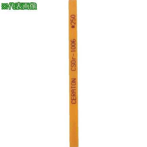 《メーカー》双和化成（株）《品番》CSOR-1004-100《特長》●面粗度に特化したセラミック砥石です。●従来の砥石とは構造が違い、砥粒ではなく均一性の高いアルミナ繊維を採用しているため、砥粒の脱落がなく目詰まりしません。《用途》●放電加...