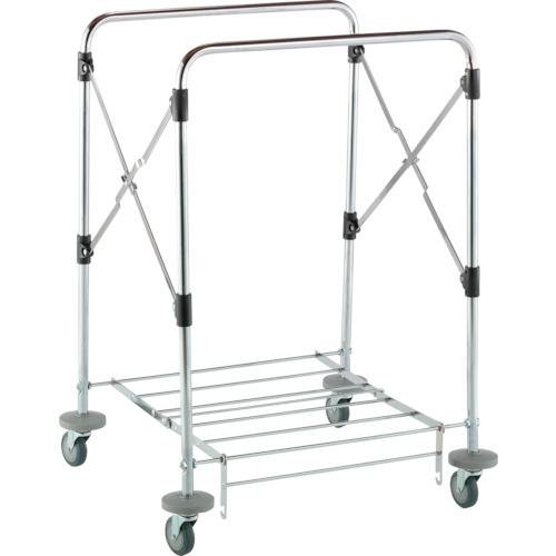 《メーカー》（株）テラモト《品番》DS-226-361-0《特長》●自立したまま厚さ16cmに折りたためる、場所を取らない運搬カートです。●ファスナー付袋やバンパー付フレームもあり、様々な組合せが可能なゴミ箱です。《用途》●ゴミの回収、分別...