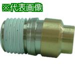 《メーカー》千代田通商（株）《品番》HB-10-01MS《特長》●溶接治具用のスパッタ対策継手です。●本体はしんちゅう製になっており、強靭です。●金属製スパッタキャップを標準装備しリリースリングやスパッタチューブ（2層型）の内管に降りかかる...