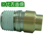 《メーカー》千代田通商（株）《品番》HB-12-03MS《特長》●溶接治具用のスパッタ対策継手です。●本体はしんちゅう製になっており、強靭です。●金属製スパッタキャップを標準装備しリリースリングやスパッタチューブ（2層型）の内管に降りかかる...
