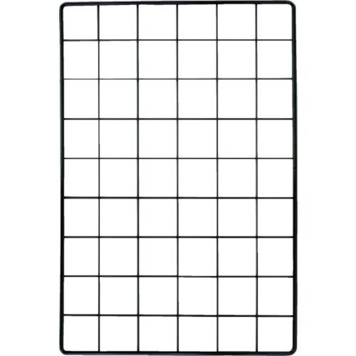 《メーカー》和気産業（株）《品番》EMP017《特長》●物を引っ掛けて置けるメッシュパネルです。●壁に穴をあけずに空間収納ができます。●マス目は50ミリ角です。●内線3φ:外線6φ《用途》●フックと併せて工具やメジャーの収納に。●倉庫の整理...