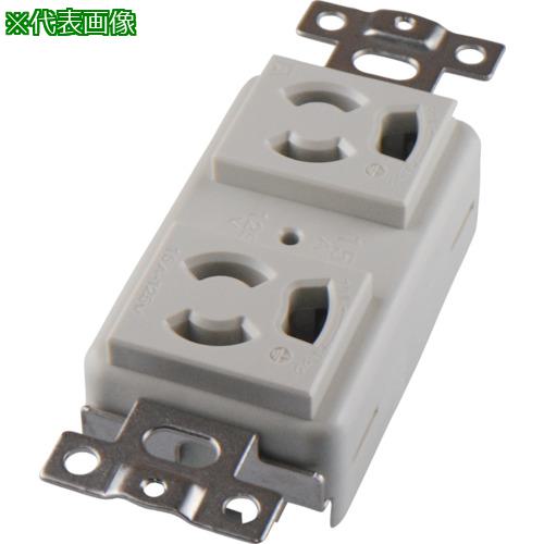 《メーカー》アメリカン電機（株）《品番》7110GHDZ《特長》●NEMA規格5−15互換品です。●複式コンセントです。●耐熱性・耐油性・耐磨耗性・耐薬品性に優れているナイロン樹脂製です。●電線接続方式は圧着端子式です。《用途》《仕様》●定...