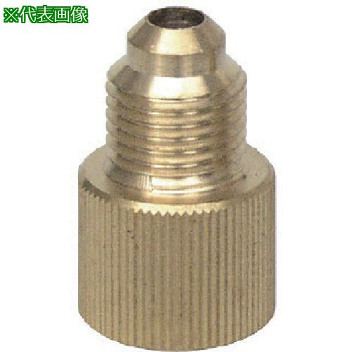 《メーカー》アサダ（株）《品番》Y06115K《特長》●手締めタイプです。《用途》●異径の接続口の接続に。《仕様》●サイズ:5/16メス×3/8オス《仕様2》《原産国（名称）》日本《材質／仕上》●本体:真鍮●シール:合成ゴム《セット内容／付...