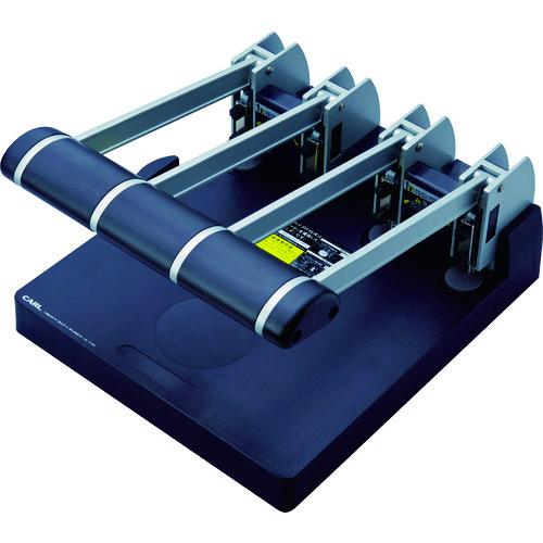 《メーカー》カール事務器（株）《品番》NO.124N《特長》●A4サイズ専用の4穴強力パンチです。●A4サイズ固定サイドゲージがついているので、面倒な位置合わせも簡単に行えます。●抜きカスがひと目でわかる透明クズ受けは本体から取り外せるので...