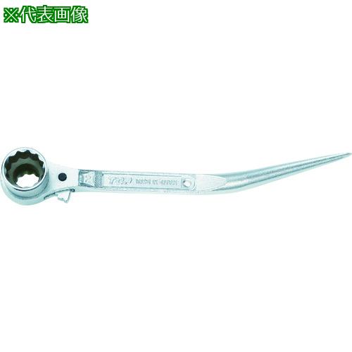 《メーカー》トップ工業（株）《品番》RM-17X19CSN-BT《特長》●正逆は切り替え爪式です。●コンパクトで軽量です。●番線を巻きやすい鳶仕様の形状です。《用途》●ボルトナットの着脱《仕様》●対辺寸法(mm):17×19●全長(mm):...