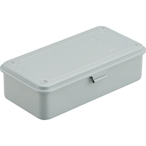 《メーカー》トラスコ中山（株）《品番》T-190LG《特長》●ハードな使用に耐える頑丈なプレス一体型です。●片開き構造です。●四隅に横滑り防止用凹凸が付いており積み重ねに便利です。《用途》《仕様》●色:ライトグレイ●外形寸法(mm)間口:2...