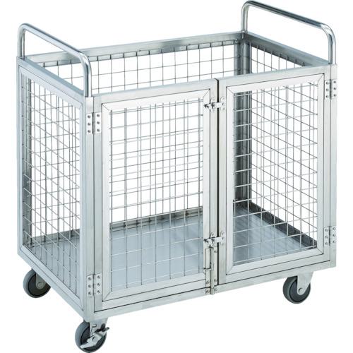 《メーカー》トラスコ中山（株）《品番》SUAD2-960《特長》●オールステンレスで耐水性、防錆性に優れています。●2ドアタイプのため、サイドから中のものを取り出すことが可能です。《用途》●食品工場、研究所など。《仕様》●均等荷重(kg):...