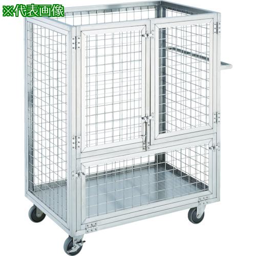 《メーカー》トラスコ中山（株）《品番》SUAD3-960《特長》●オールステンレスで耐水性、防錆性に優れています。●3ドアタイプのため、中のものが荷崩れすることなく取り出せます。《用途》●食品工場、研究所など。《仕様》●均等荷重(kg):3...