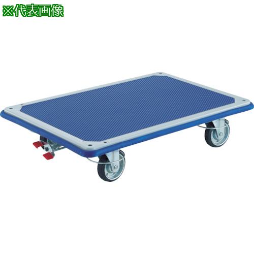 《メーカー》トラスコ中山（株）《品番》115NJRS-4《特長》●大きな荷物の運び出しなどに最適です。●リング状の金具で自在キャスターの回転だけでなく旋回も固定します。《用途》《仕様》●均等荷重(kg):150●長さ(mm):740●幅(m...