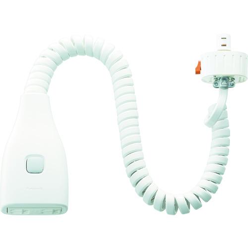 《メーカー》パナソニック　エレクトリックワークス（株）《品番》DH27751W《特長》●15Aまたは20A分岐回路にて単相100Vコンセント電源を手元（ダクトから最大約1800mm）まで降ろせます。●上段の導体から取り出すL型と、下段の導体...