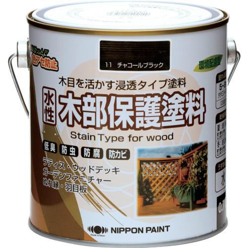 《メーカー》ニッペホームプロダクツ（株）《品番》4976124544200《特長》●水性タイプなので、初めての方にも手軽に塗装できる木部保護塗料です。●木材の防虫・防腐・防かび効果に優れ、木材に浸透して木の腐蝕を防ぎます。●木目を生かした半...