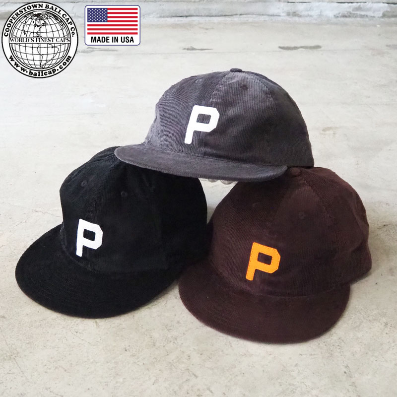 ブランド COOPERSTOWN BALL CAP クーパーズタウン ボールキャップ 商品名 細 コーデュロイ ソフトバイザー キャップ 商品説明 ツバに芯のない柔らかいボールキャップです。ベーシックな6パネルで、浅めのフィッティング。後頭...