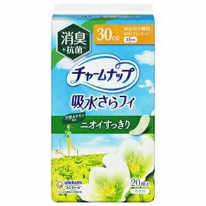 商品名 24個セット ユニ・チャーム チャームナップ安心の少量用消臭タイプ 20枚 商品説明 消臭するポリマー配合で気になるニオイもギュッと吸引！ 抗菌シート搭載で菌の繁殖を防ぐ。 天然カテキン配合。 瞬間さらっと吸収体で瞬間吸収！ お肌さ...