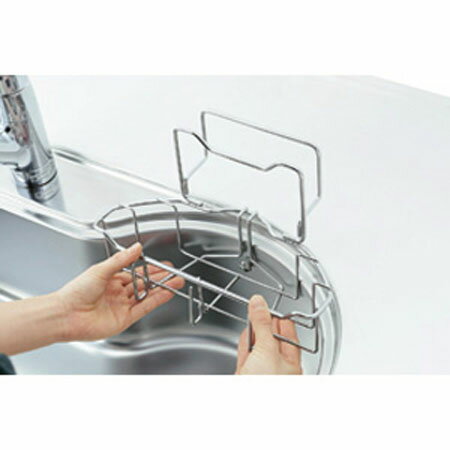 【 ポイント！ 】 ◆ステンレス製なのでいつも清潔。 ◆紙パックなどの資源ゴミを洗ったあと、水を切るのに便利なフックを3つ設けています。 ◆取り外しが簡単でお手入れもラクラクです。 【 仕様 】 ■商品サイズ：幅325×奥行136×高さ17...