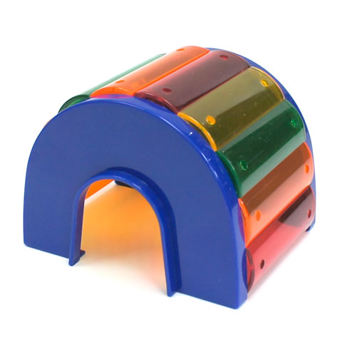 ドワーフハムスター用 メーカー：ファープラスト サイズ：幅115x奥行90x高さ80mm ※無地梱包について可愛らしいドーム型のジャンガリアンなどの小型のハムちゃんにほどよい大きさのハウスです。 ドームのカラフルな部分は透明で中の様子が見え...