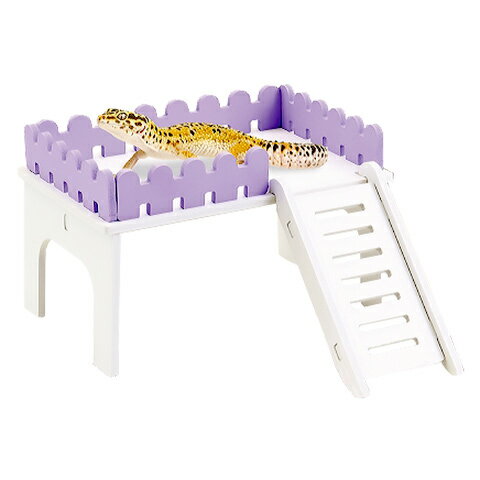 ヒョウモントカゲモドキなどの爬虫類用 メーカー：マルカン サイズ：約幅200×奥行130×高さ125mm ■材質　PVC ※無地梱包について高い所に登ることが好きな子、多いですよね！ そして、このようなスペースがある暮らしをしていてうれしい...