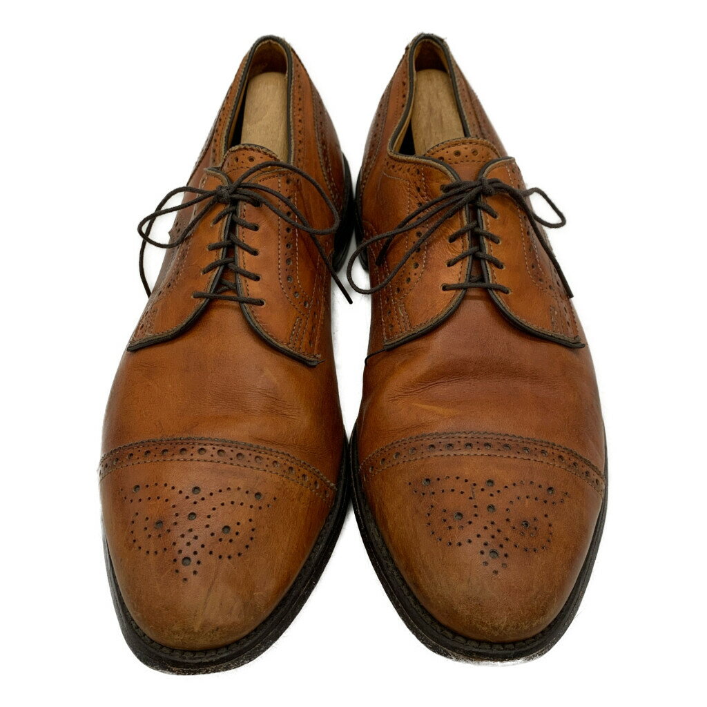 DESCRIPTION ブランドAllen Edmonds/アレンエドモンズ サイズ【サイズ】11 M 【実寸】 (アウトソール)全長：約32cm最大幅：約11cm最小幅：約7cmヒール高さ：約2cm 主な素材 色ブラウン 仕様 生産国 :...
