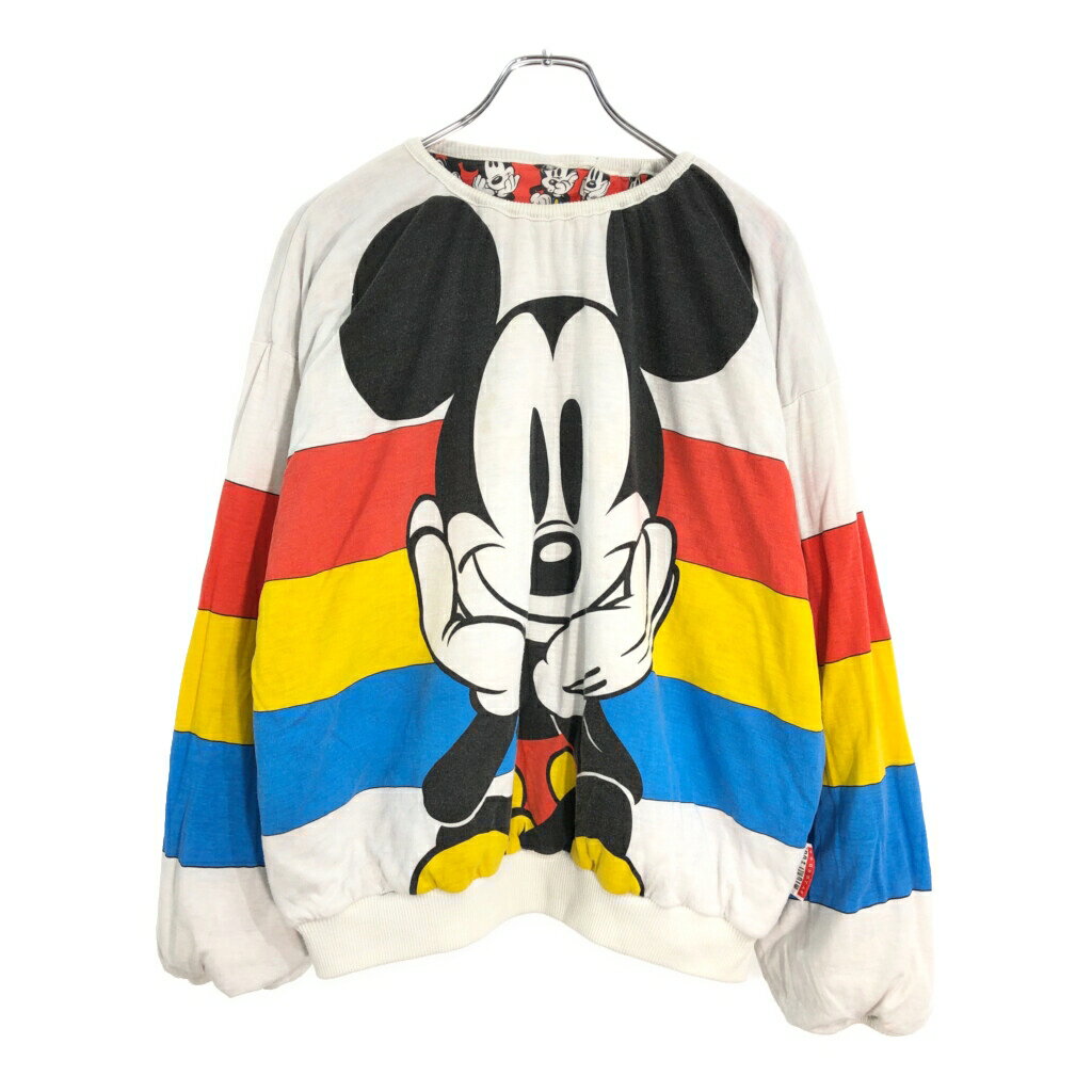DESCRIPTION ブランドDisney/ディズニー サイズ【サイズ】XL相当【実寸】 肩幅：約60cm着丈：約61cm身幅：約66cm袖丈：約53cm 主な素材表地 : コットン裏地 : コットン中綿 : ポリエステル 色マルチカラー...