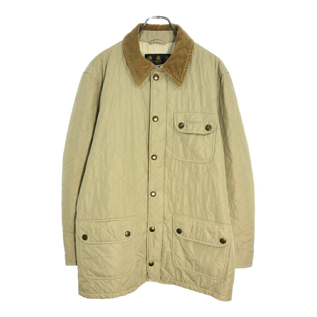 DESCRIPTION ブランドBarbour/バブアー サイズ【サイズ】L【実寸】 肩幅：約49cm着丈：約80cm身幅：約62cm袖丈：約64cm 主な素材表地 : ポリエステル裏地 : ナイロン中綿 : ポリエステル 色ベージュ 仕様...